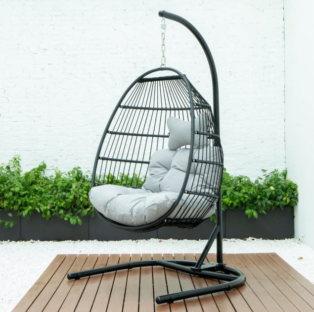 Single Foldable Swing Chair – Skidmores Ltd